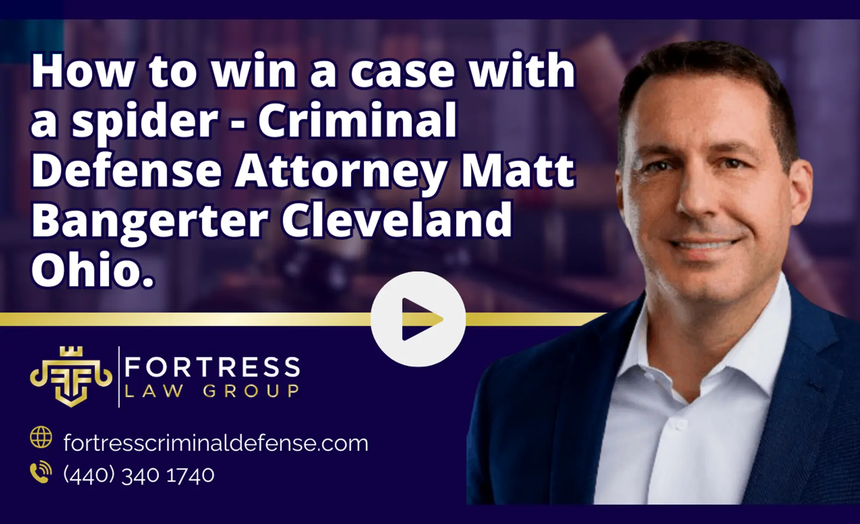 How to Win a Case with a Spider - Criminal Defense Attorney Matt ...